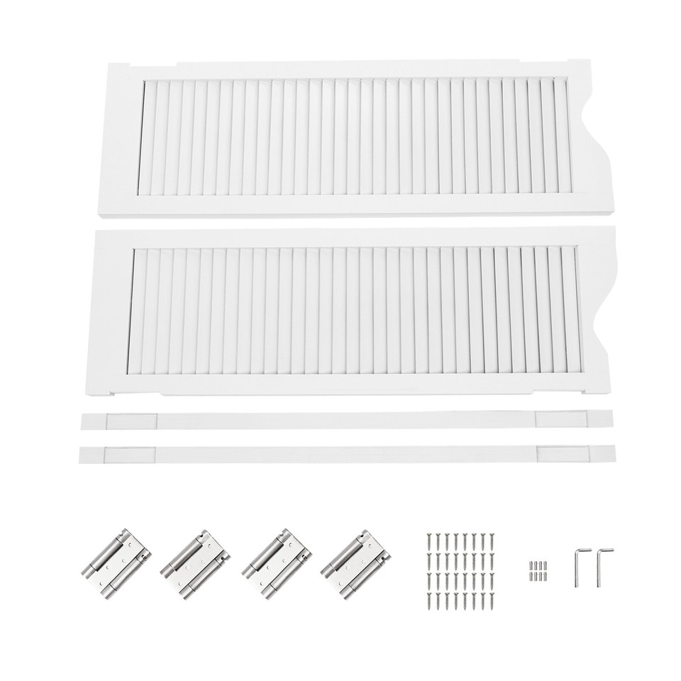 Partition Door Half Door Double-hinged Pine-wood Door 180° Open ...