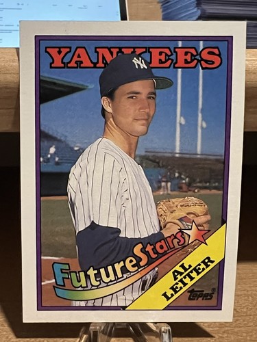 1988 Topps Baseball MLB Al Leiter New York Yankees Error Rookie Card ...