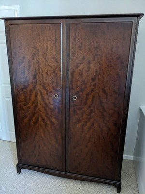 Vintage Stag Mahogany Minstrel Double Wardrobe Mid Century | eBay UK