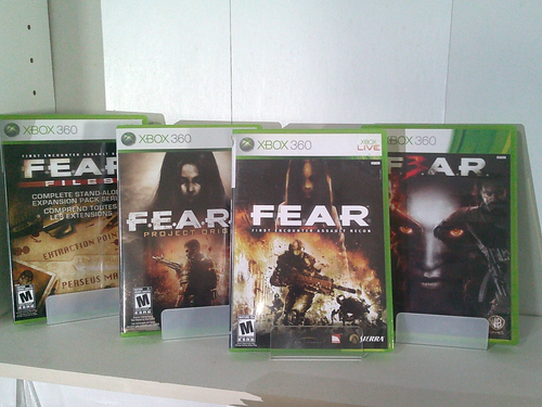 Fear Xbox 360 (4 Game Collection) First Encounter Assault Recon | eBay