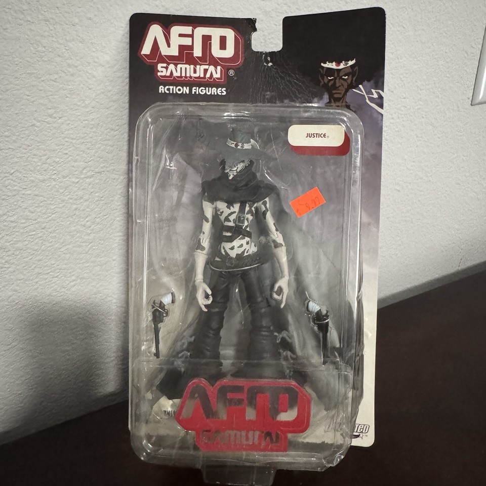 Afro Samurai Action Figures Full Set of 4 – Kuma, Justice, Ninja Ninja ...