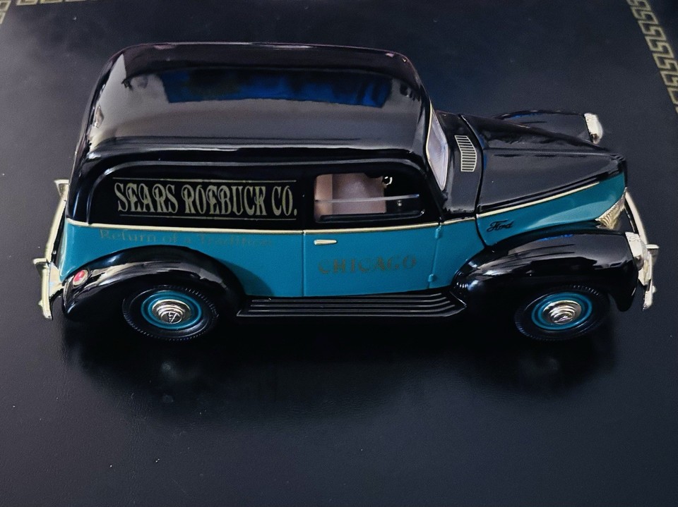 Sears 1940 Limited Edition 1:25 Diecast Ford Delivery Van Collector's ...