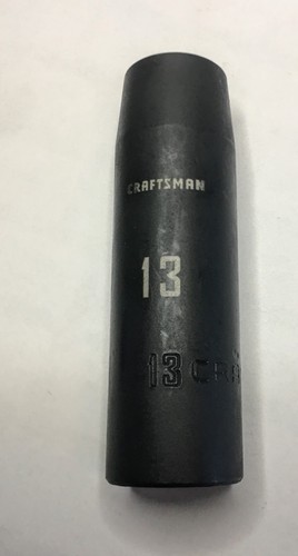 Craftsman 13mm x 1/2" Dr Deep Impact Socket - 6Pt - CMMT 16074 Free USA ...