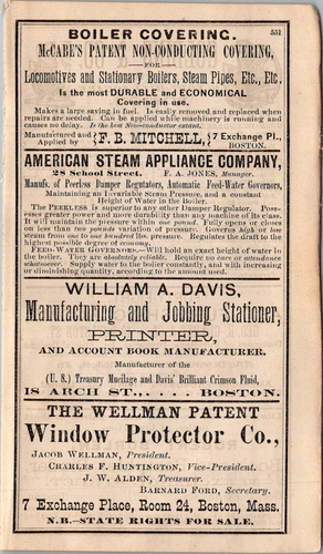 Salem Lead Company PURE WHITE LEAD Sheet Lead Lead Pipe 1880 Boston ...