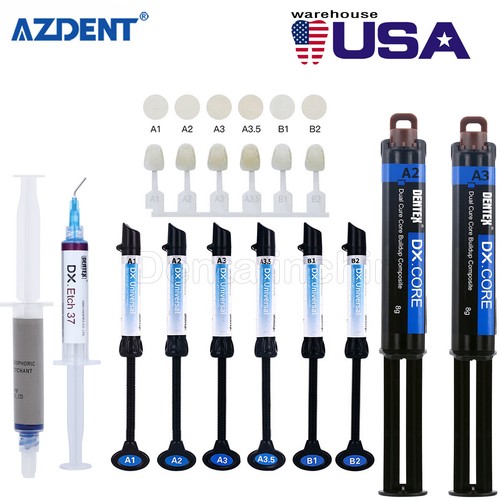 DENTEX Universal Dental Light Cure /Dual cure Flow Resin Composite ...