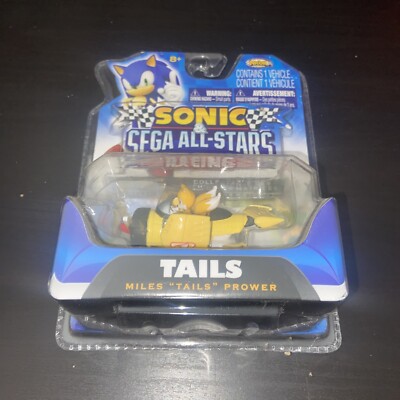 Sonic And Sega All-Stars Racing "Tails" Miles "Tails" Prower Die-Cast ...