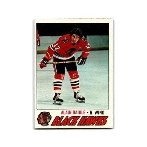 1977 Topps Alain Daigle Chicago Blackhawks #208 | eBay