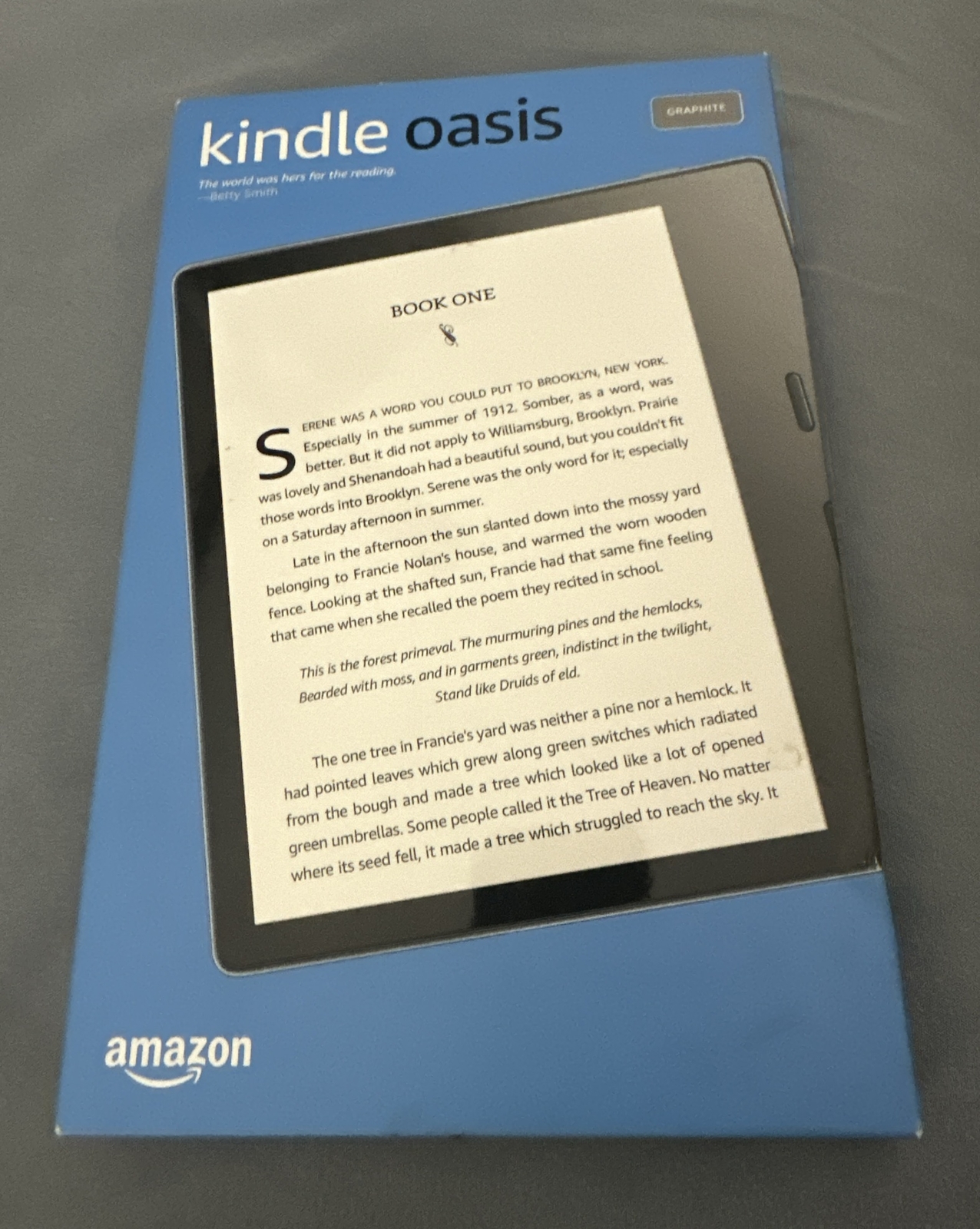Amazon Kindle Oasis eReader 2019 10th Gen 7" 8GB Graphite eBook WiFi ...