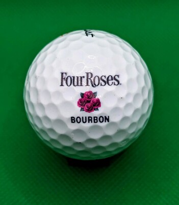 RARE Four Roses Bourbon logo golf ball - Alcohol | eBay