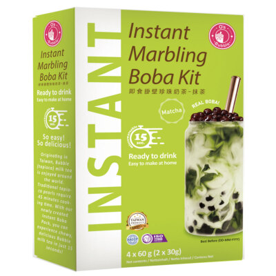 Os Bubble Instant Bubble Tea Con Tè Verde Dolce Al Matcha 240G | eBay