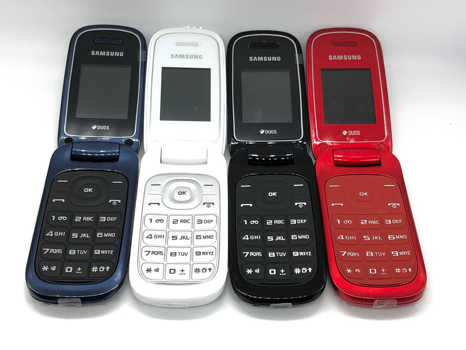 Samsung Flip Phone E1272 Big Button Basic Flip Phone - Unlocked - Dual ...