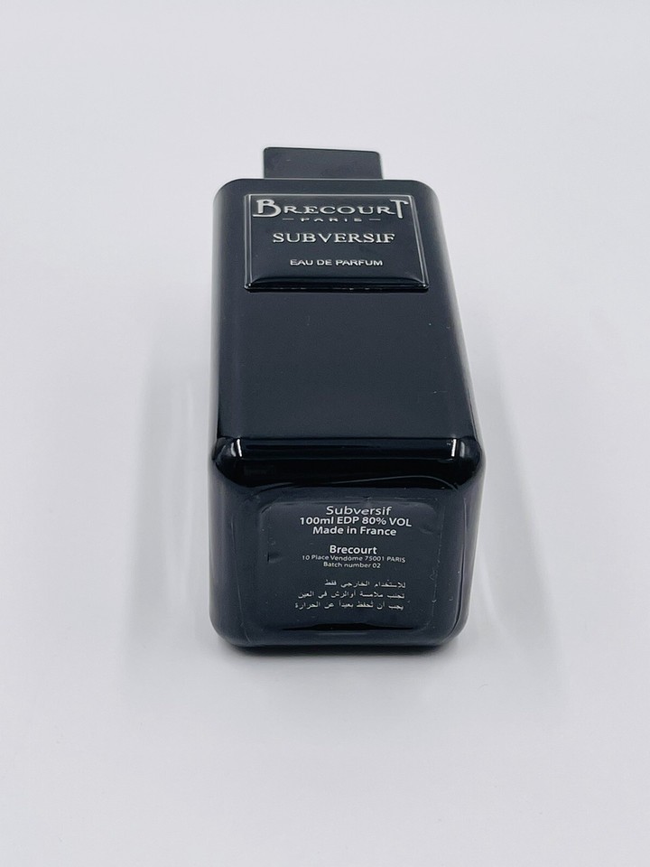 Brecourt SUBVERSIF 100ml / 3.4 oz Eau de Parfum 100% Authentic NEW - NO ...