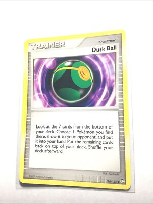 DUSK BALL - 110/123 - Mysterious Treasures - Pokemon Card - NM | eBay