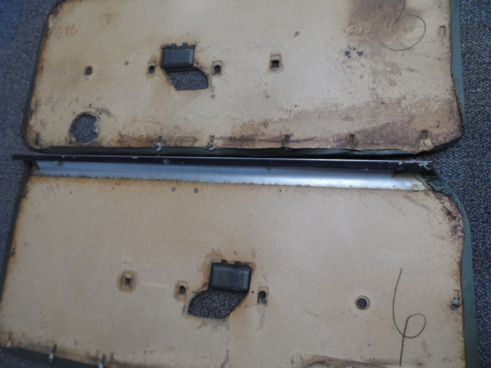 1970 Mercury Cougar Standard Eliminator M Front Door Panels Set Medium ...