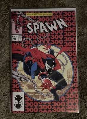 Spawn #300 Todd McFarlane Spiderman Homage Variant - First Print VF+/NM ...