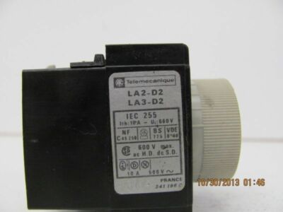 Relay Timer, LA2-D2 LA3-D2, Telemecanique 5X351 | eBay