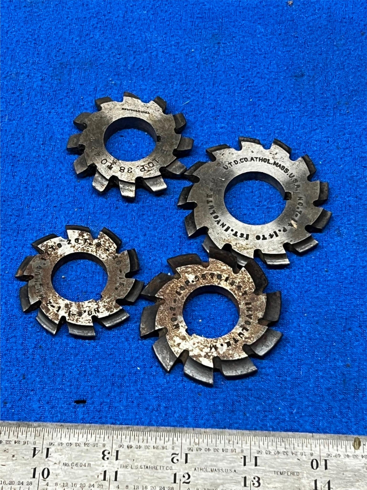 4 Involute Gear Cutters P 0-323 | eBay