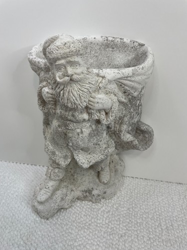 Vintage Accents Unlimited Ready to Paint Santa Flat-Back Planter From ...