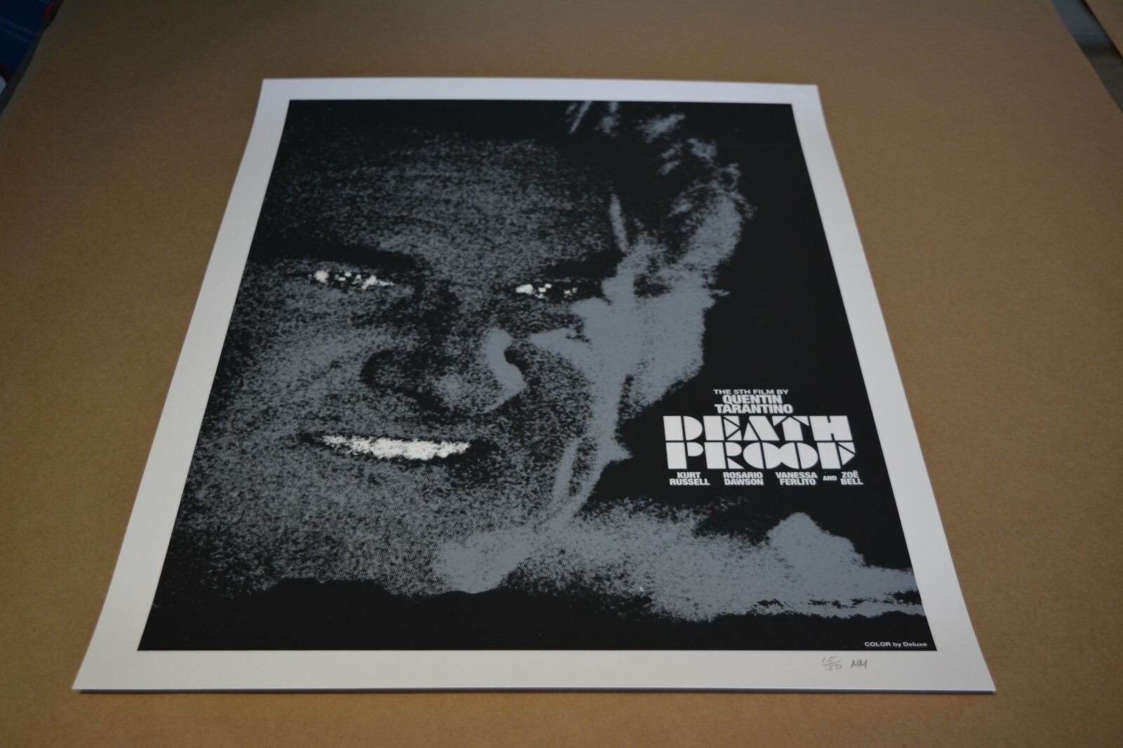 Mondo Artist Screenprint -Midnight Marauder - Death Proof - Quentin ...