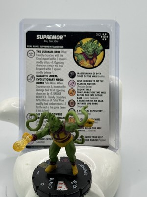 Heroclix Avengers Infinity Supremor Super Rare Figure 042 | eBay