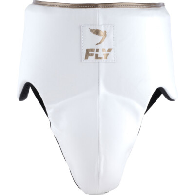 Fly Boxing Wraith White/Gold Groin Guard | eBay Australia