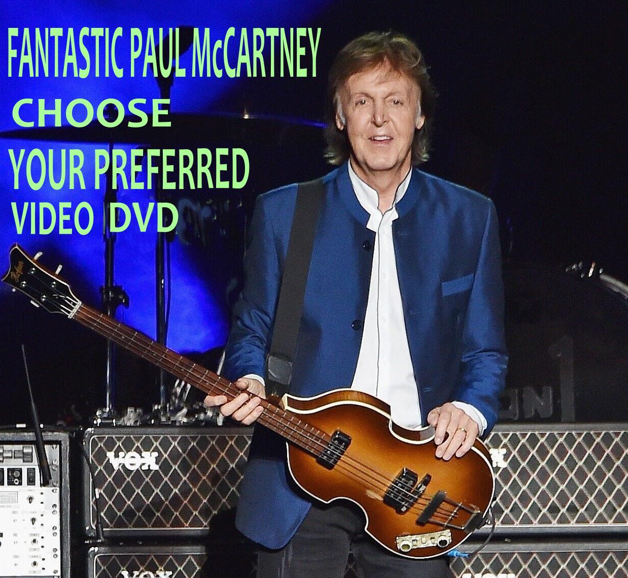 Paul McCartney White Label DVD Maida vale / Glastonbury / At the Beeb ...