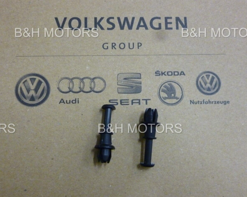 NEW GENUINE VW SEAT AUDI SKODA PARCEL SHELF STRAP PINS x2 1M6867574A | eBay