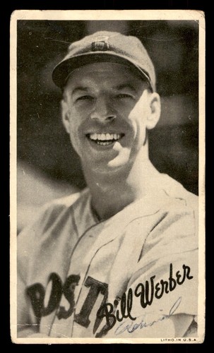 1936 Goudey Wide Pen Premiums R314 Bill Werber PR | eBay