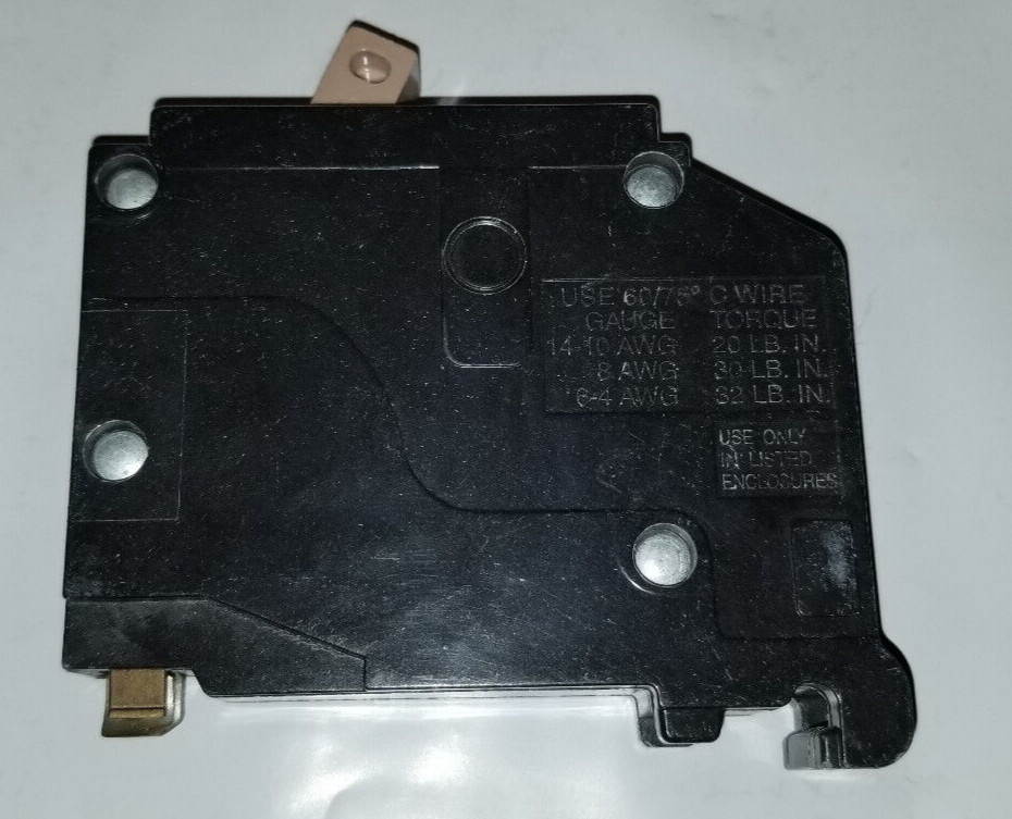 CHF120 Eaton Cutler Hammer CH120 Circuit Breaker 1 Pole 20 Amp 110/120V ...