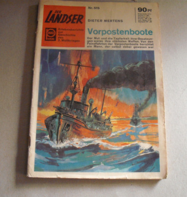 Der Landser Nr. 515 Vorpostenboote 2.Weltkrieg Marine | eBay.de