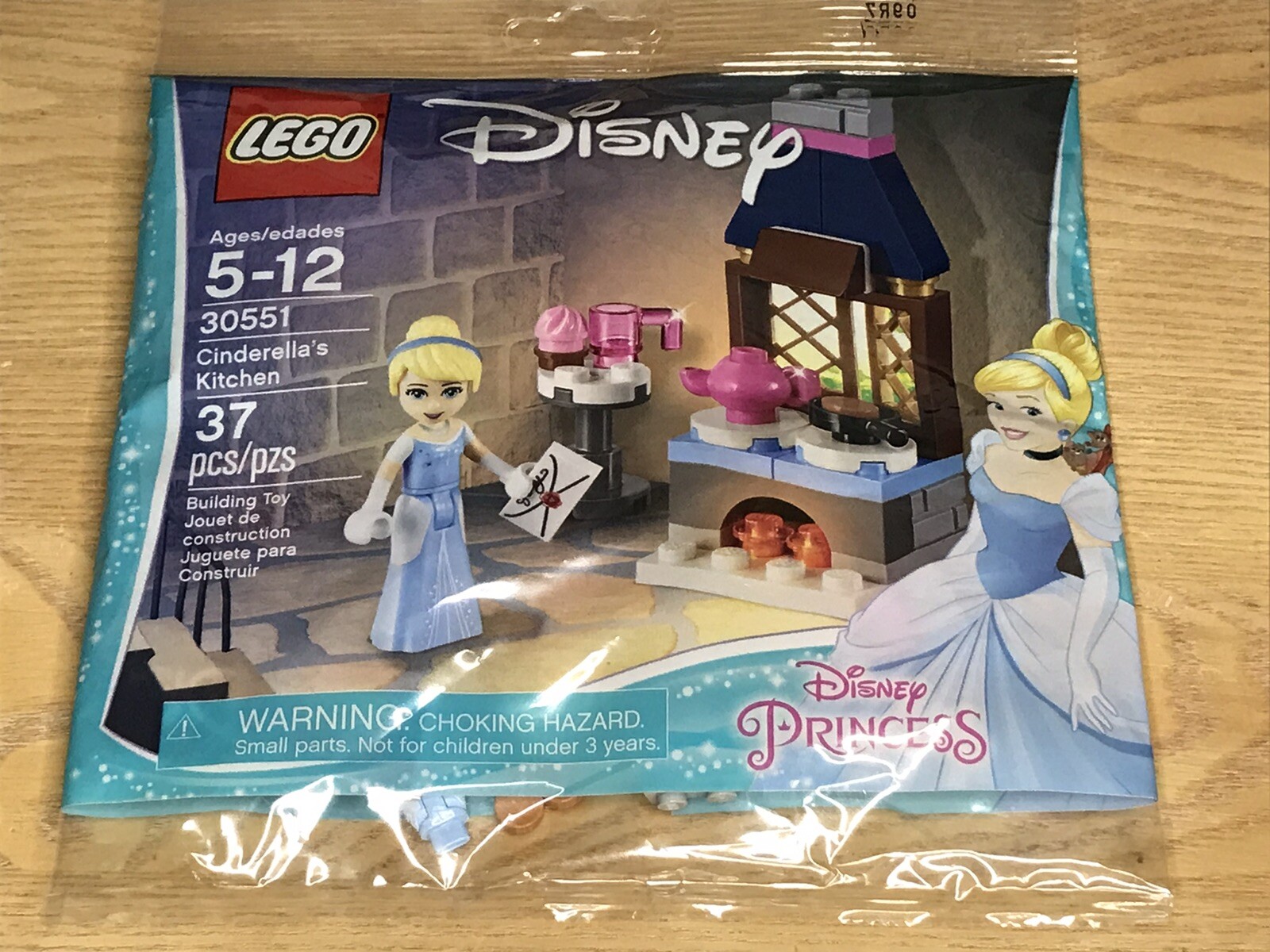 LEGO Polybag 30551-Disney Cinderella's Kitchen. NEW/RETIRED/SEALED/IN ...