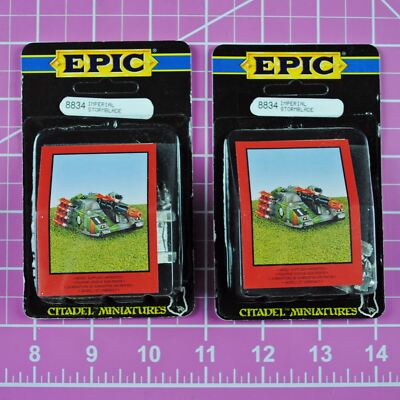 Epic 40K Imperial Guard Stormblade (2 Packs!) Metal - OOP Warhammer ...