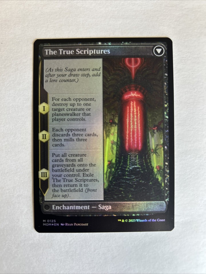 MTG Sheoldred The True Scriptures March of the Machines 0125 Mythic | eBay