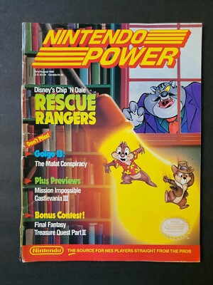 NINTENDO Power July/August 1990 magazine Final Fantasy Castlevania III ...