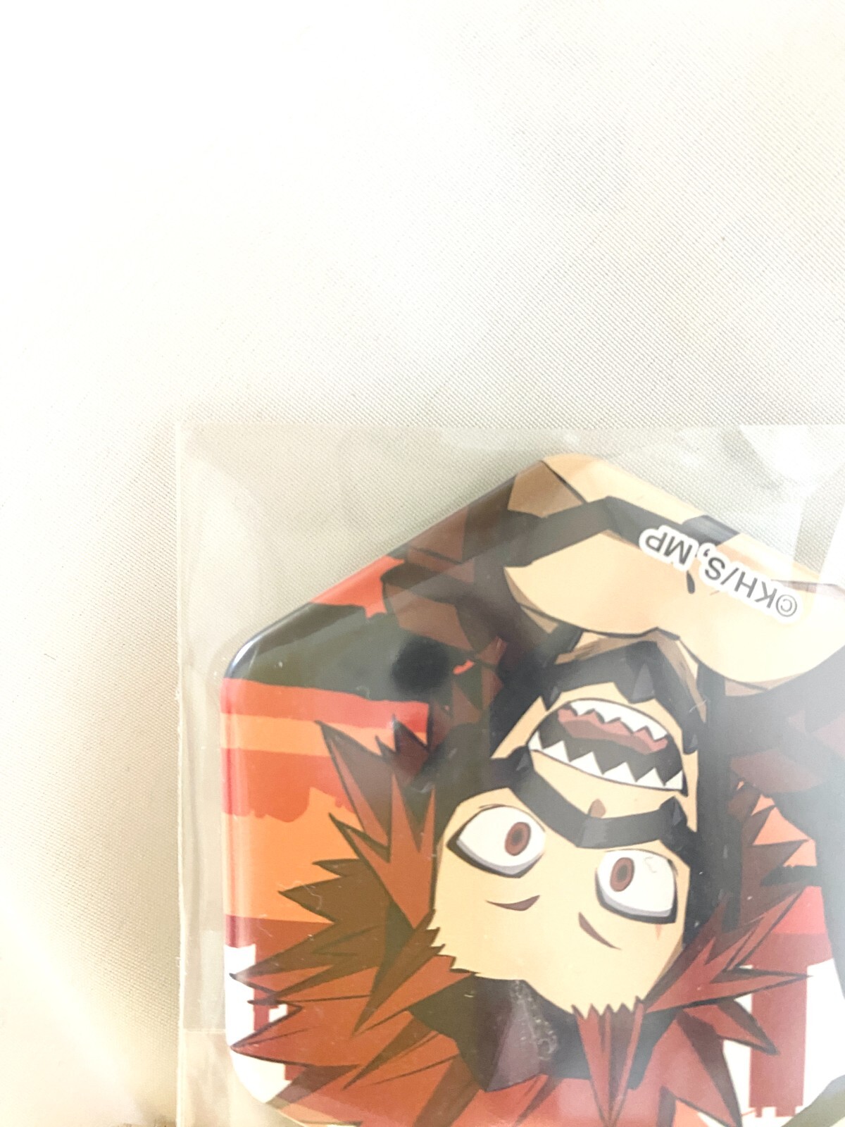 Katsuki Bakugo My Hero Academia MHA Button Badge Bandai Namco Toei Rare ...
