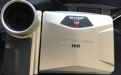 Sharp Viewcam VL-AH50U Hi-8 Analog Camcorder For Parts Only 74000352513 ...