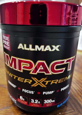 IMPACT Igniter Xtreme, Pre-Workout, Fruit Punch, 12.7 oz (360 g) EXP 07 ...