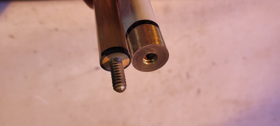 Vintage 1988 Budweiser Beer Billiards Cue 2 Piece Pool Stick 57" Long ...