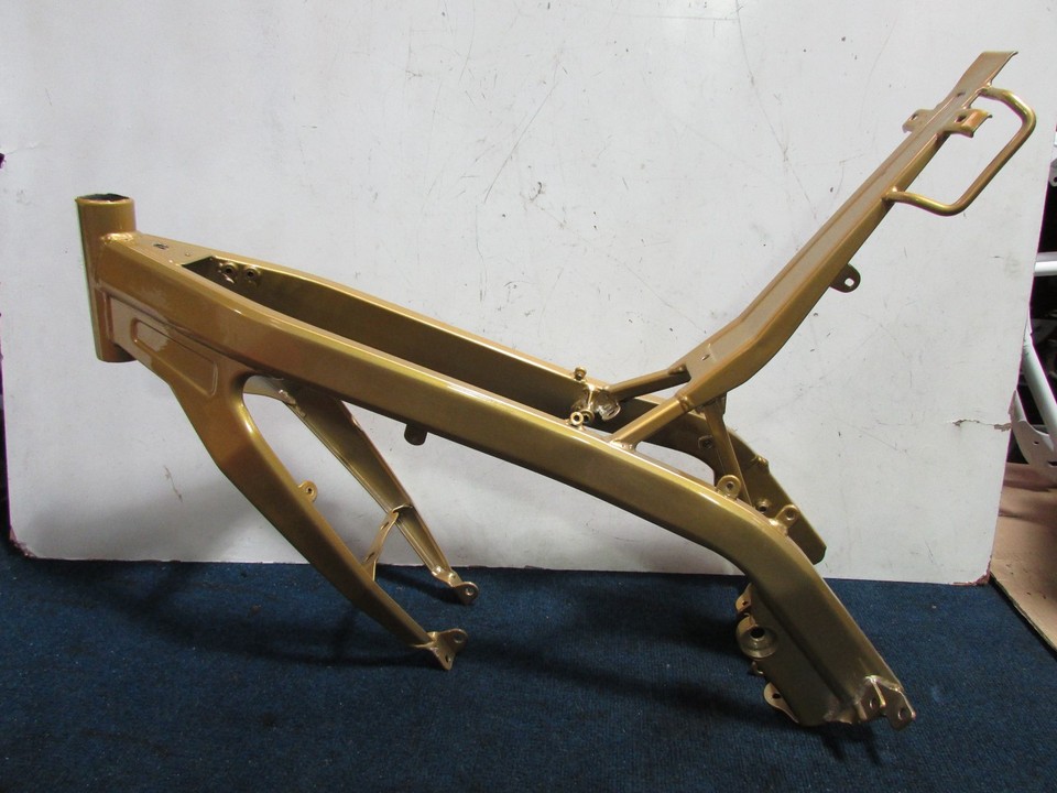 GAS GAS TXT JTR 270 96 TRIALS BIKE CHASSIS FRAME POWDER COATED GOLD | eBay
