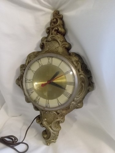 Vintage United Wall Clock Model No. 84 Working | eBay
