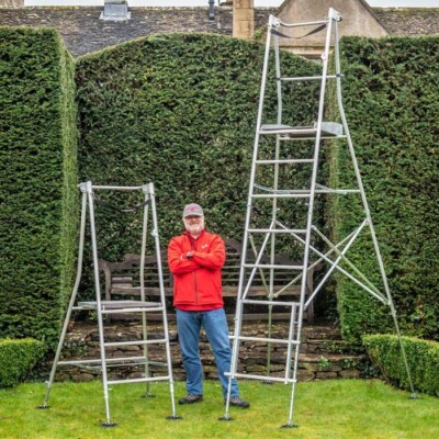 Henchman Hi Step Platform Ladder For Uneven Ground - All Sizes | eBay UK