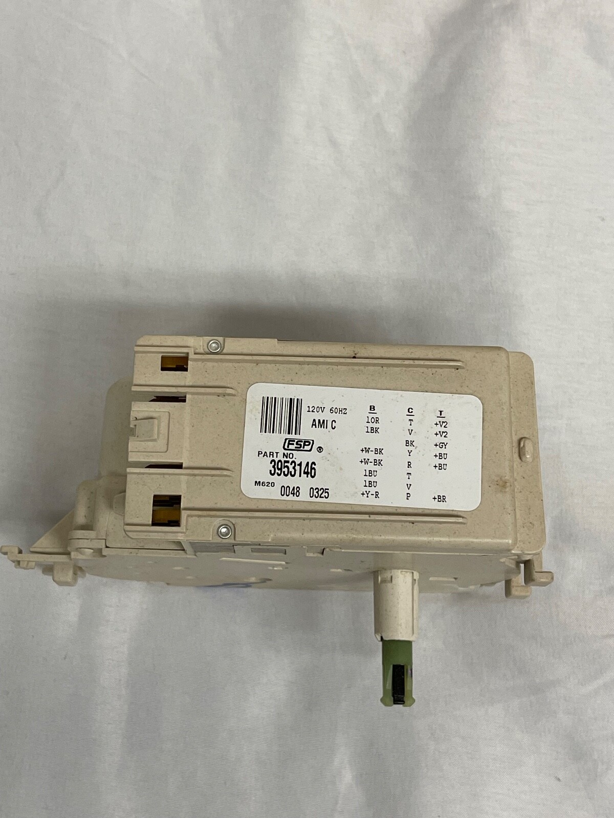 3953146 Factory Original Washing Machine Timer Whirlpool - NEW OEM for ...