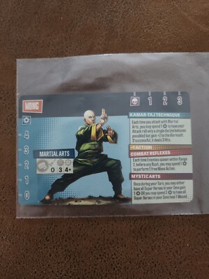 SDCC 2023 CMON Marvel ZOMBIES Zombicide WONG Promo Cards | eBay