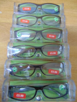 EX.TESCO READING GLASSES, +2.50 MAGNIFICATION.GOOD QUALITY.BUY 1 GET 5 ...
