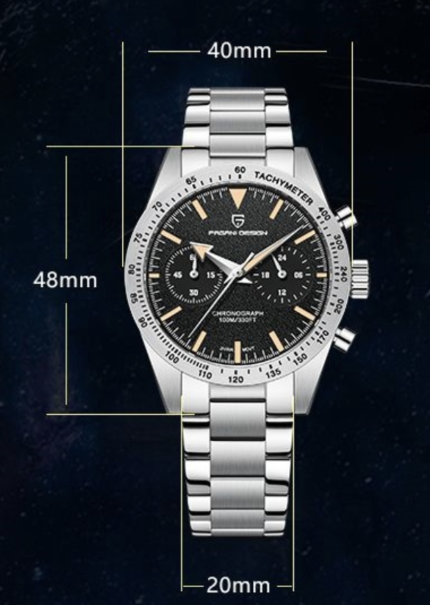 Pagani DESIGN 2023 Chronograph Wristwatch / Omega Speedmaster | eBay