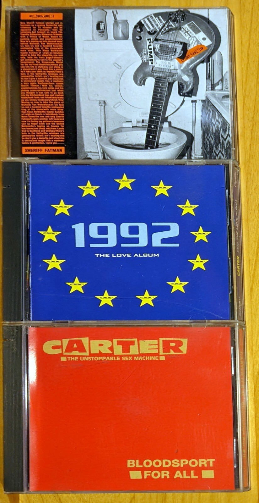 Carter USM - 3 CDs: 1992 The Love Album + Sheriff Fatman, Bloodsport ...