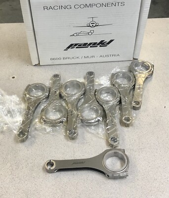 NASCAR Pankl Connecting Rods 6.400" x 1.850 x .708 x .905 Wide