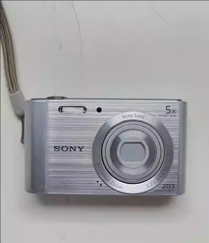 Sony Cyber-shot DSC-W800 Compact 2.1 Megapixel 5x Optical Zoom Digital ...