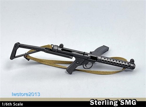 1:6 Weapon Gun Model Sterling SMG 016 Rifle For 12'' Male HT Action ...