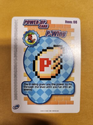 Super Mario Advance 4 POWER UP CARD P-WING | eBay